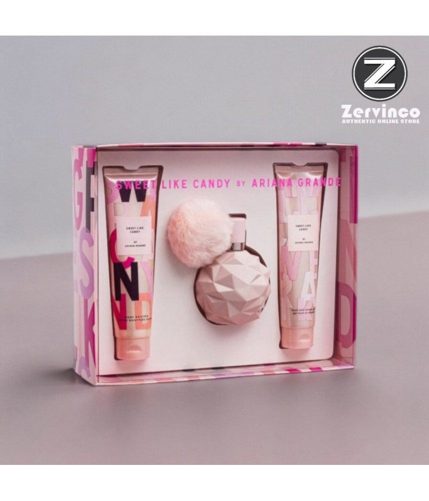 (GIFT-SET) Ariana Grande Sweet Like Candy For Women EDP 100ml
