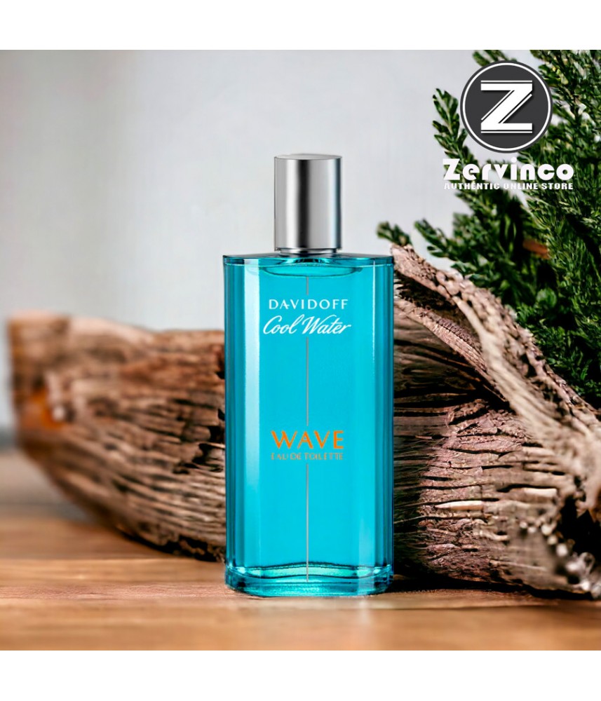 (TESTER) Davidoff Cool Water Wave For Men Edt 125ml - [Ada Tutup]