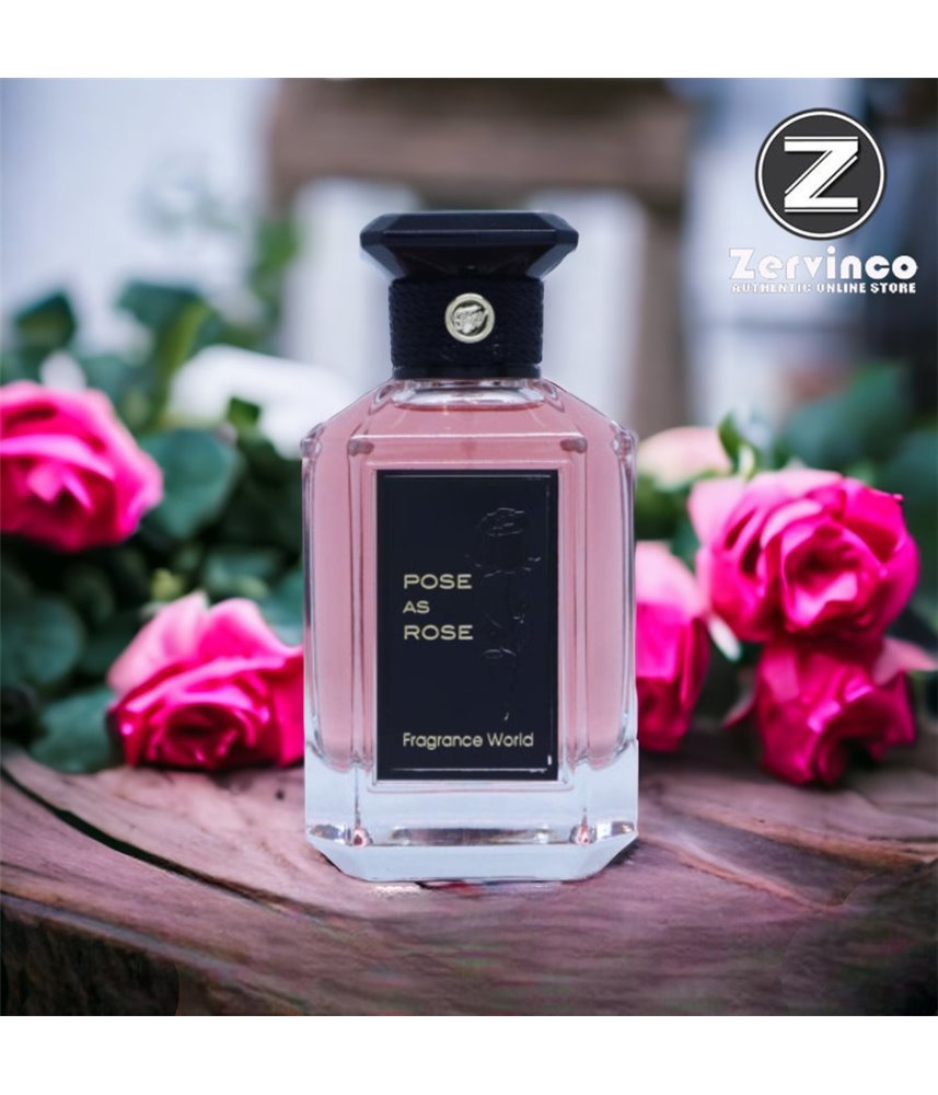 Fragrance World Pose As Rose For Unisex EDP 100ml
